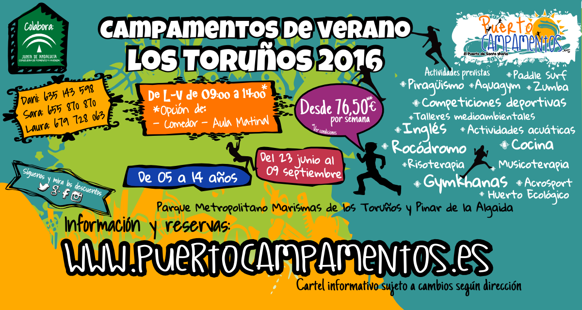 Campamentos de Verano El Puerto de Santa María - Ocio y Tiempo Libre ...